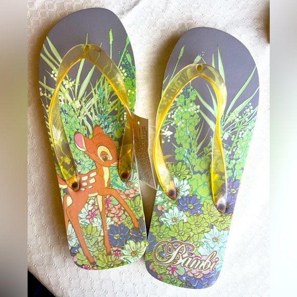 Disney | Shoes | Disney Bambi Flipflops | Poshmark